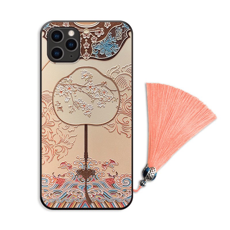 Manufacturer mobile phone case is suitable for Apple 11 new tassel soft ...