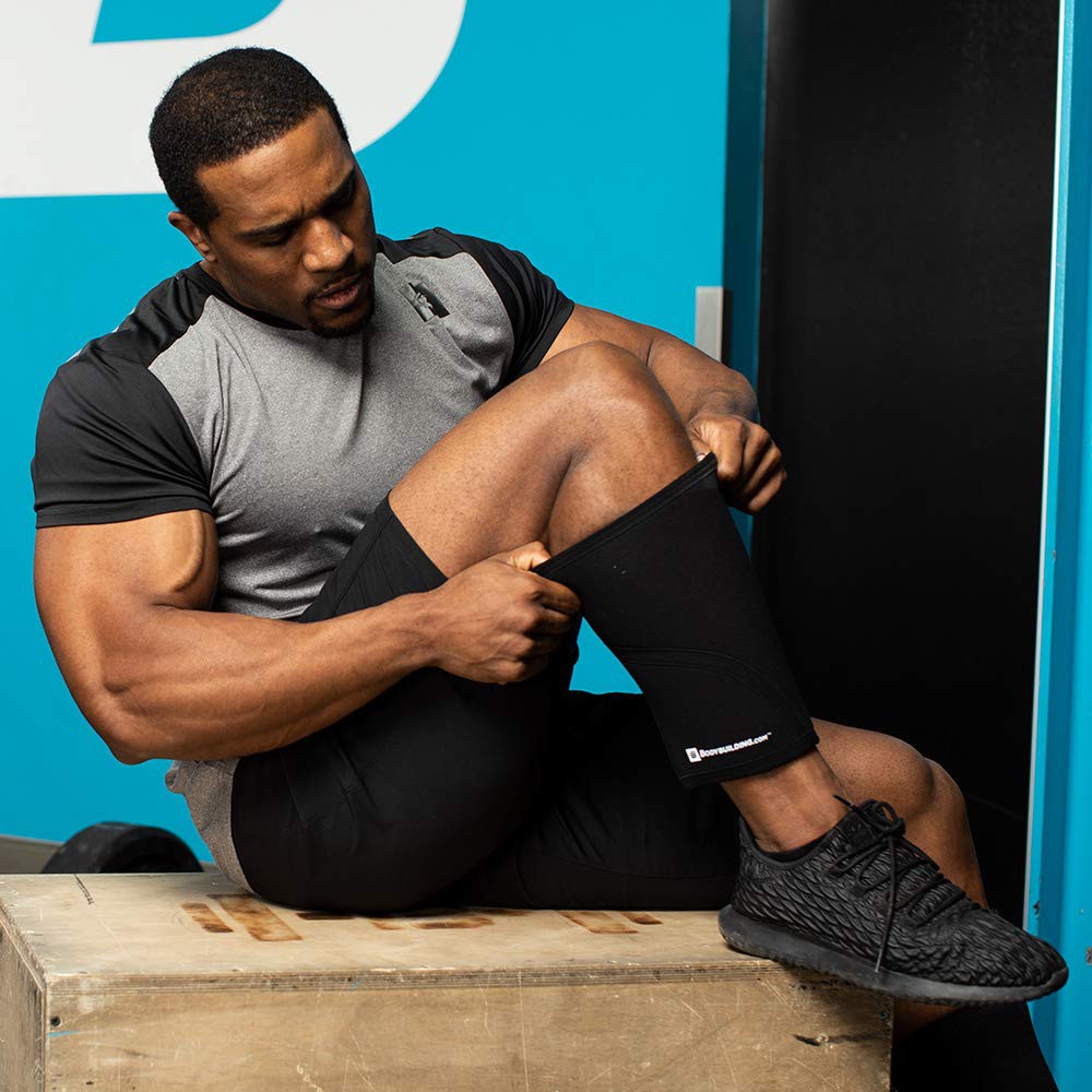 Bodybuilding.com Neoprene Knee Sleeves - musclerockfarm - ThaiPick