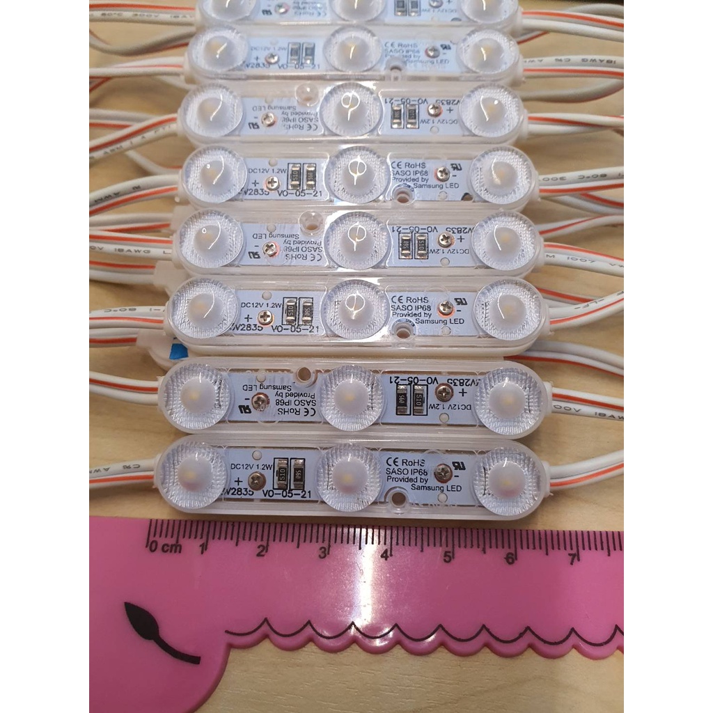ไฟป้าย led module โมดูล Heavy Duty 12V 1.2Watt แสงขาว 13000K 3000K ...