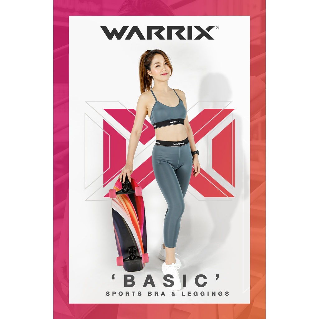 WARRIX กางเกงเลกกิ้งออกกำลังกาย รุ่น Basic Full Leggings (WP-204TRWCL01) - warrix.official ...