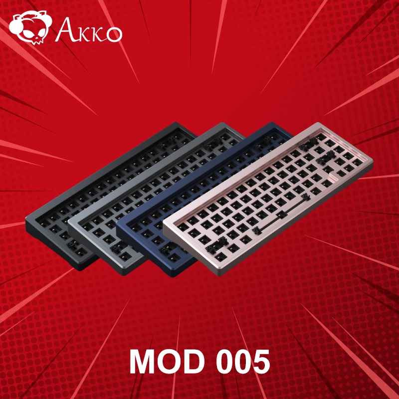 คีย์บอร์ด Akko MOD 005 ประกันศูนย์ 1 ปี | Shopee Thailand