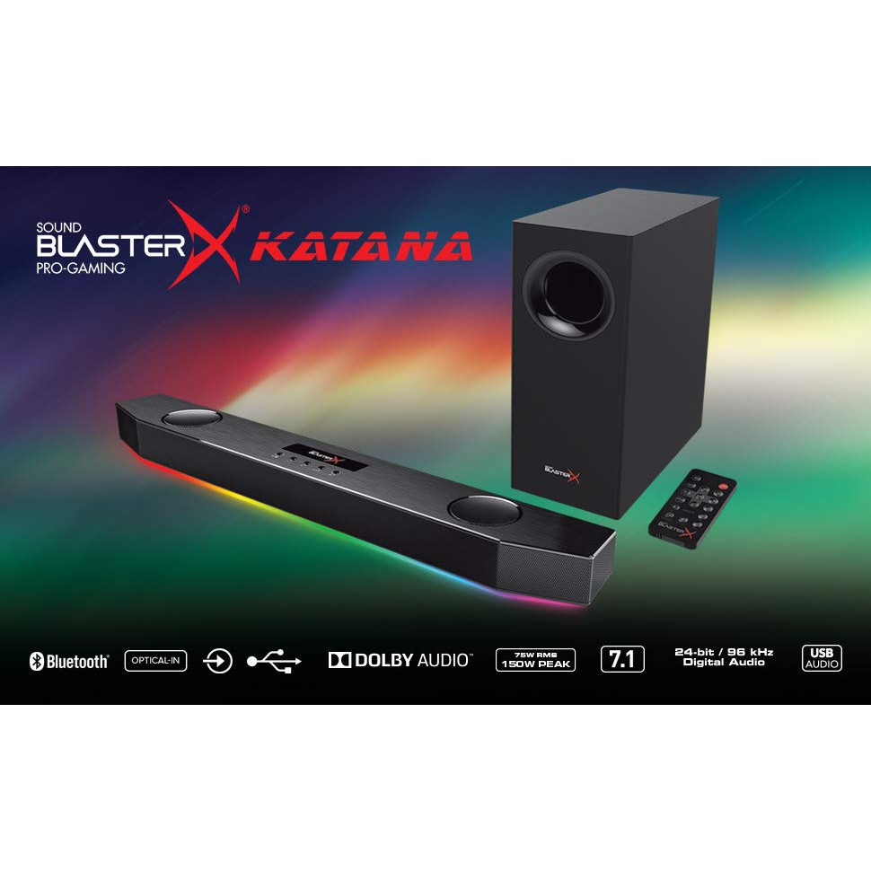 CREATIVE KATANA 7.1 BLUETOOTH WIRELESS BLASTER X - chichangcomputer ...
