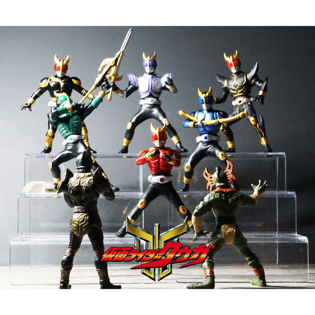 Bandai HG Kamen Rider Kuuga Set ALL กาชาปอง คาเมน ไรเดอร์ สะสม HG Kamen ...