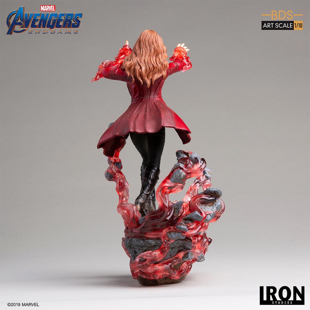 Iron Studios Scarlet Witch Avengers Endgame BDS 110 Scale (Statue งานปั้น ของสะสม) - toytopia ...