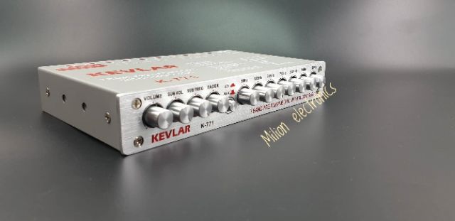 ปรีแอมป์ KEVAR-K-771ปรีแอมป์ติดรถยนต์ ปรีแอมป์รถยนต์ 7แบนด์ เครื่อง ...