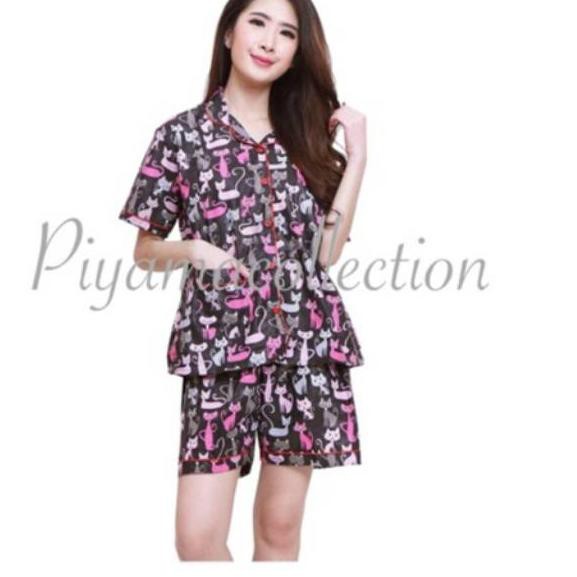 ใหม่ล่าสุด .... ชุดนอน ลายแมวดํา 34 CDD5 - datnurtal1.th - ThaiPick