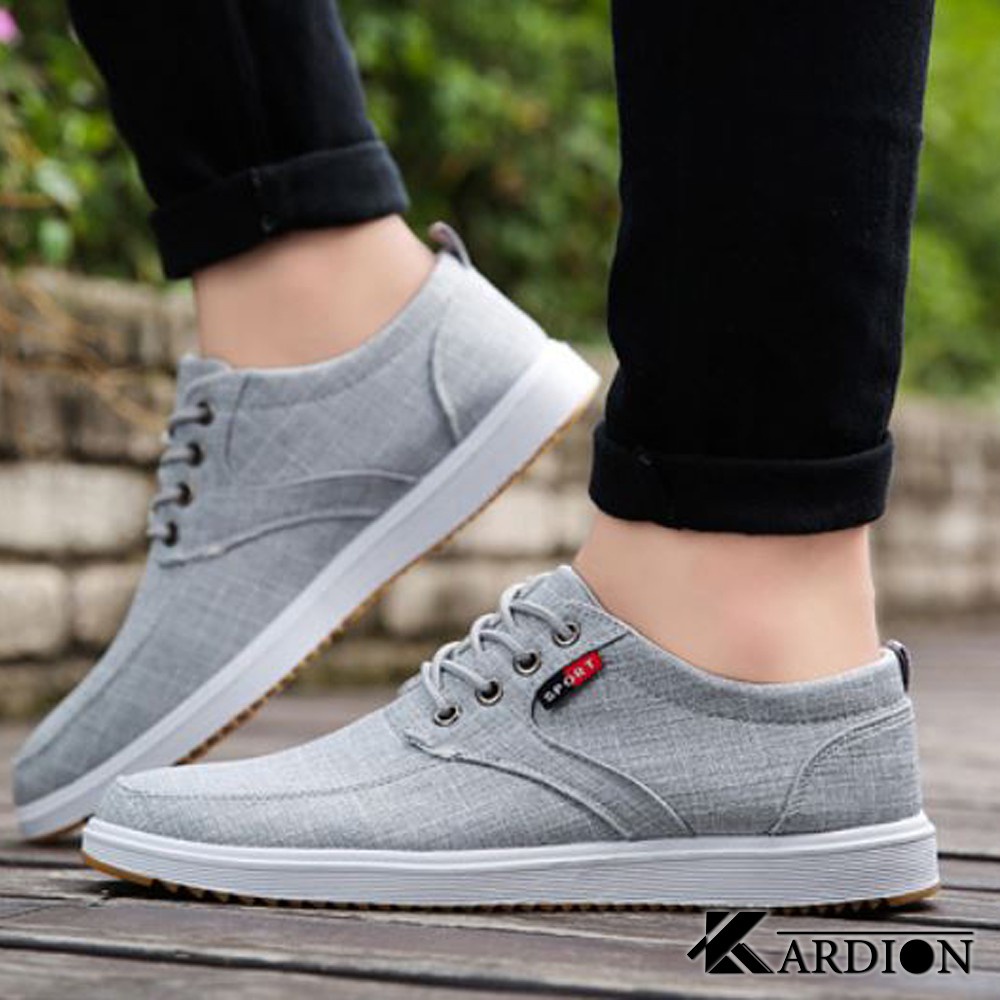Kardion รองเท้าผ้าใบเรียบหรู เบาสบาย ใส่เทียว ใส่ทำงาน รุ่น 839 ...