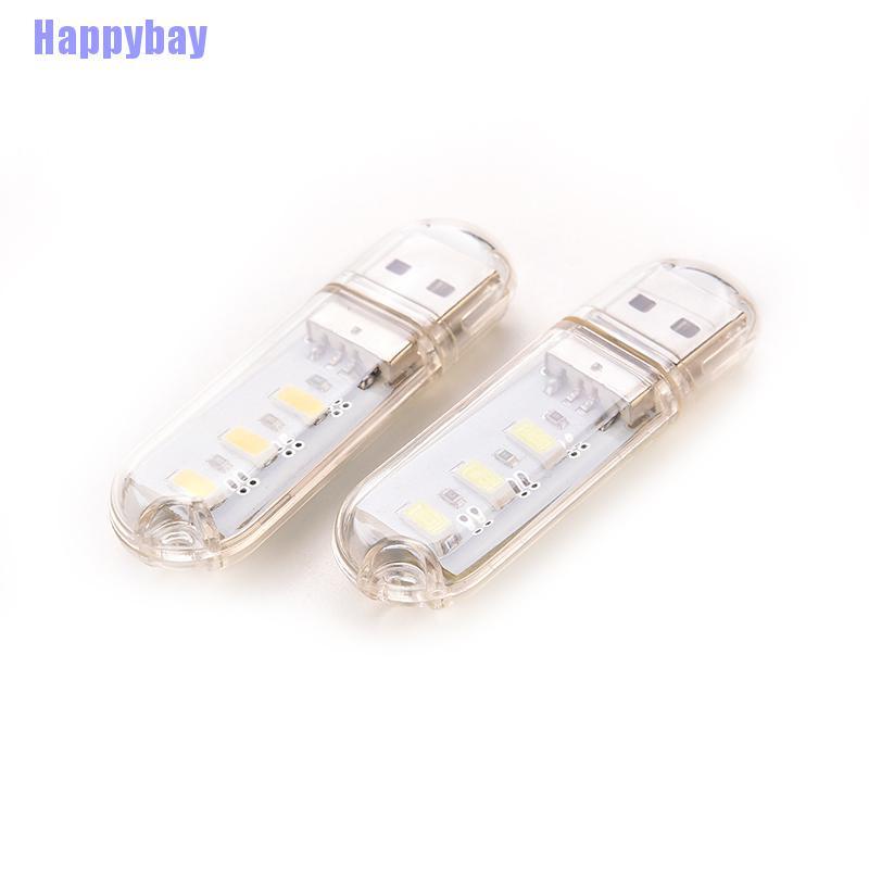 ( Happybay ) พวงกุญแจ Usb 3 Led ไฟกลางคืนรูปตัว U พร้อมฝาครอบ ...
