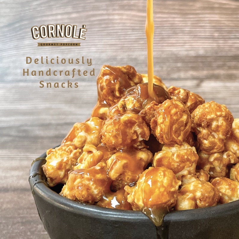 CORNOLÉ(คอร์นโนเล่) popcorn ป๊อปคอร์น รสคาราเมล อบเกลือ - cornolesnacks ...