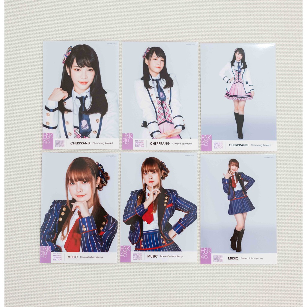 BNK48 Photo Set เลือกตั้ง (คอม 3 ใบ ปลายทางได้) | Shopee Thailand