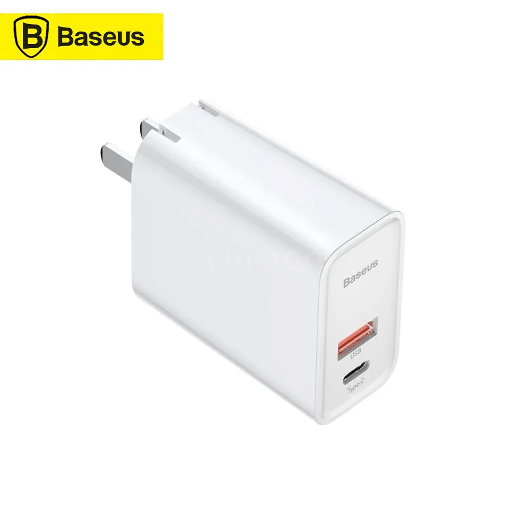 Baseus USB C Charger 30W PD Charger Fast Charging Type C Wall Charger ...