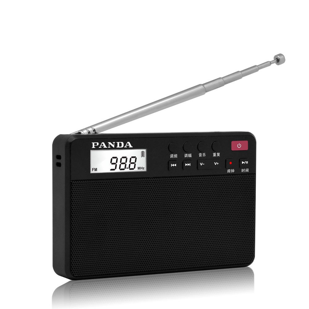 Panda 6207 two-waveband radio card mini speaker portable mp3 - 6cjl4 ...