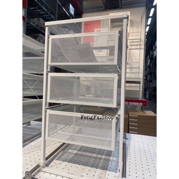 พร้อมส่ง LENNART เลนนาร์ท ตู้ลิ้นชัก สีขาว IKEA - fengfa.shop - ThaiPick