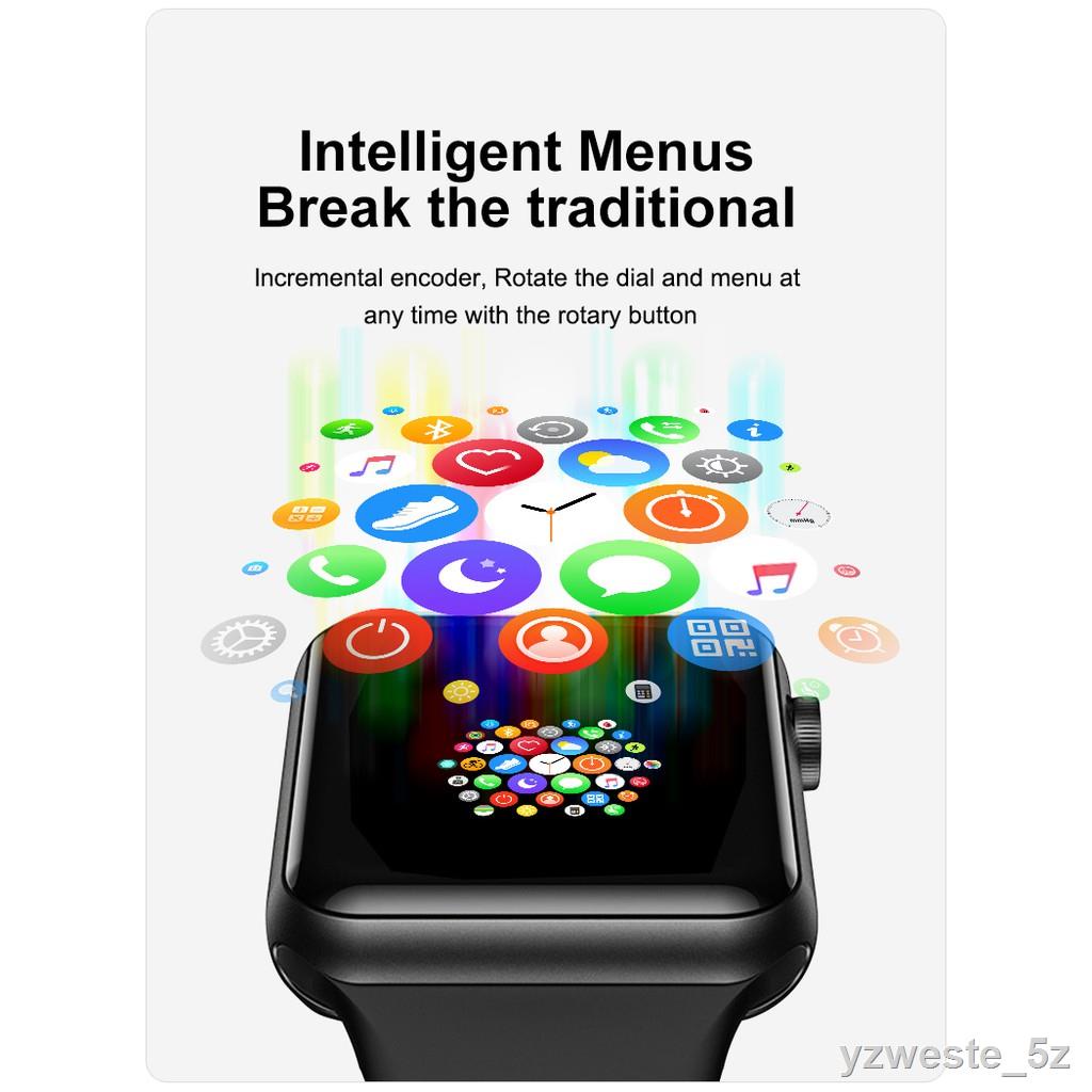 U68 IWO 12 Series 5 Call Smart Watch Siri Body Temperature Heart Rate ...