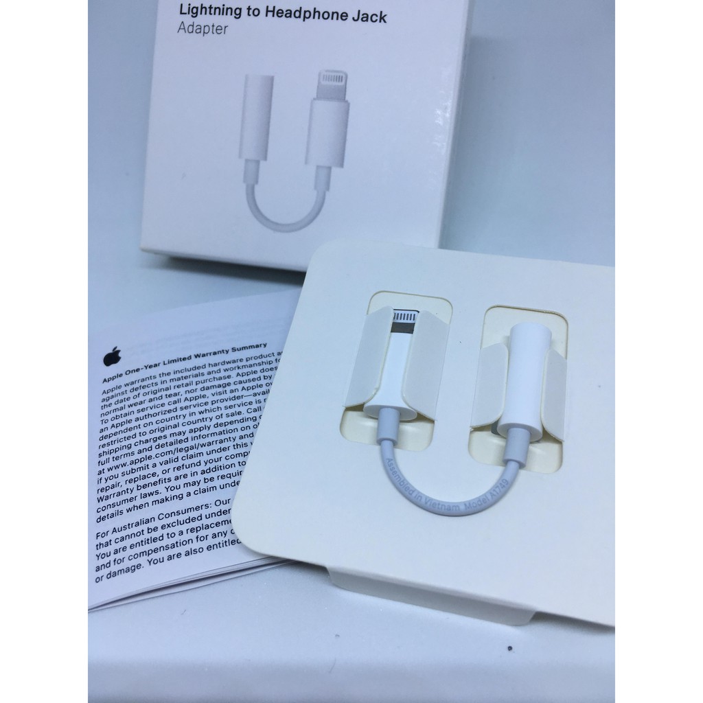 ส่งฟรี !! apple อแดปเตอร์ต่อหูฟังไอโฟนเจ็ด สายต่อหูฟังไอโฟนเจ็ด Female ...