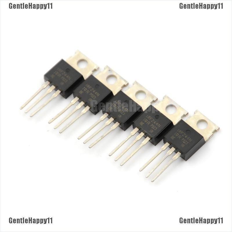 GHTH11 5pcs/set 55V 49A TO-220 IRFZ44N IRFZ44 Power Transistor MOSFET N-Channel - gentlehappy11 ...
