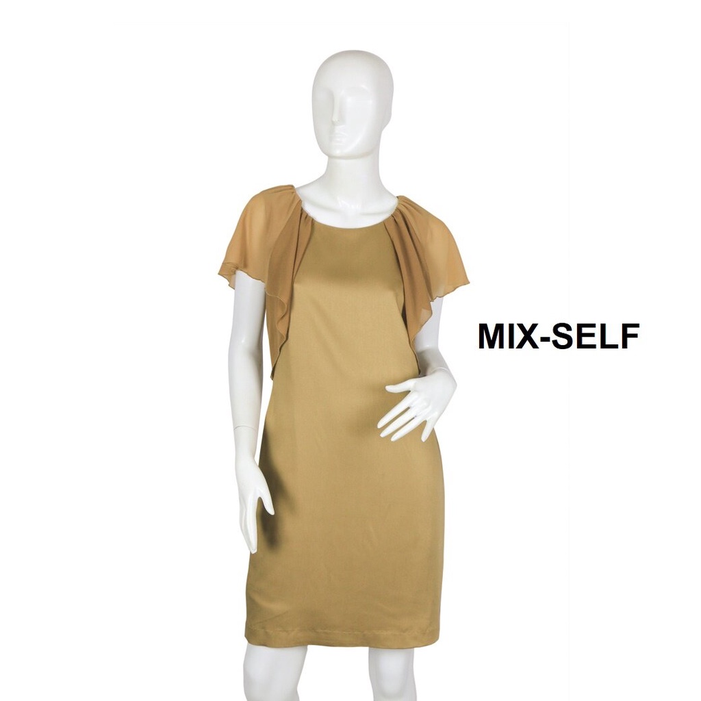 Mix-Self ชุดเดรสแขนระบาย รุ่น FS43843 - jashion_officialshop - ThaiPick