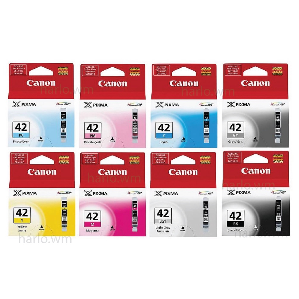 Canon CLI-42 ตลับหมึกอิงค์เจ็ทของแท้ PIXMA PRO-100 - atchimajan - ThaiPick