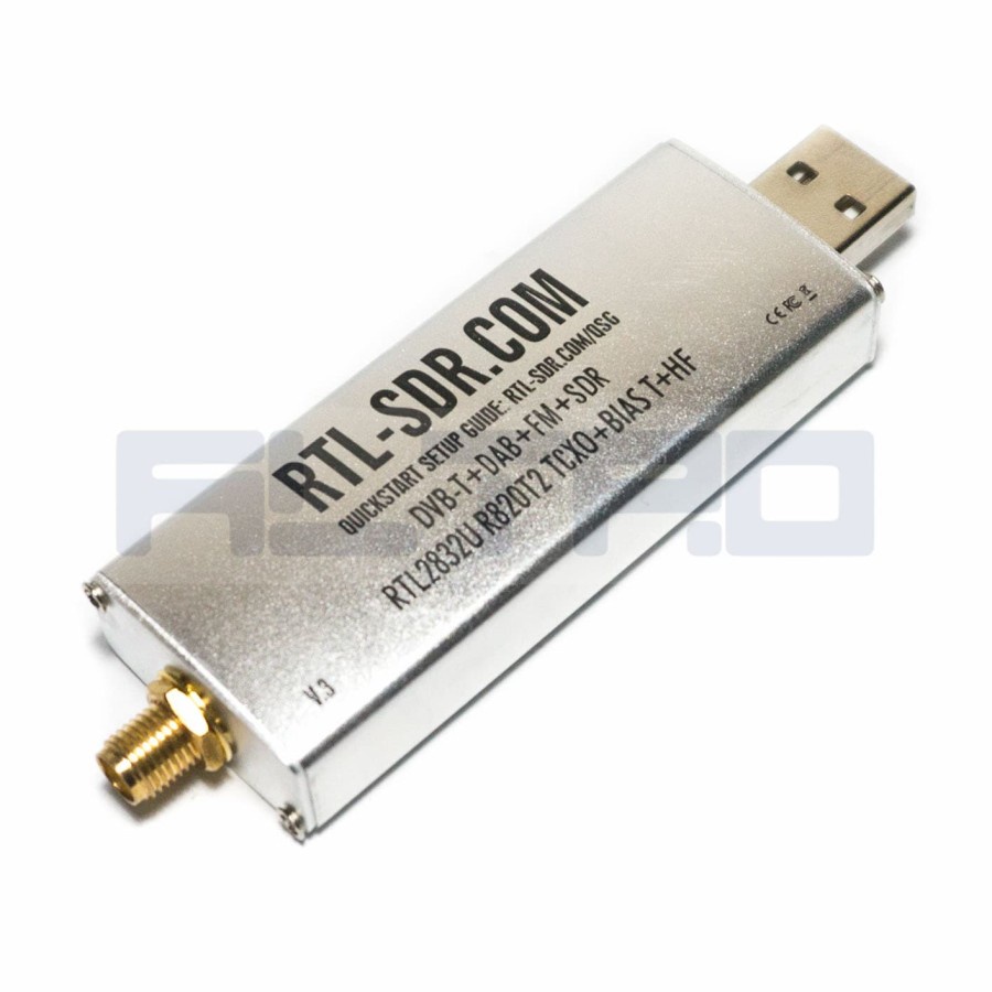 ชุดเสาอากาศ RTL-SDR V3 R820T2 RTL2832U 1PPM TCXO SMA V3 - altro ...
