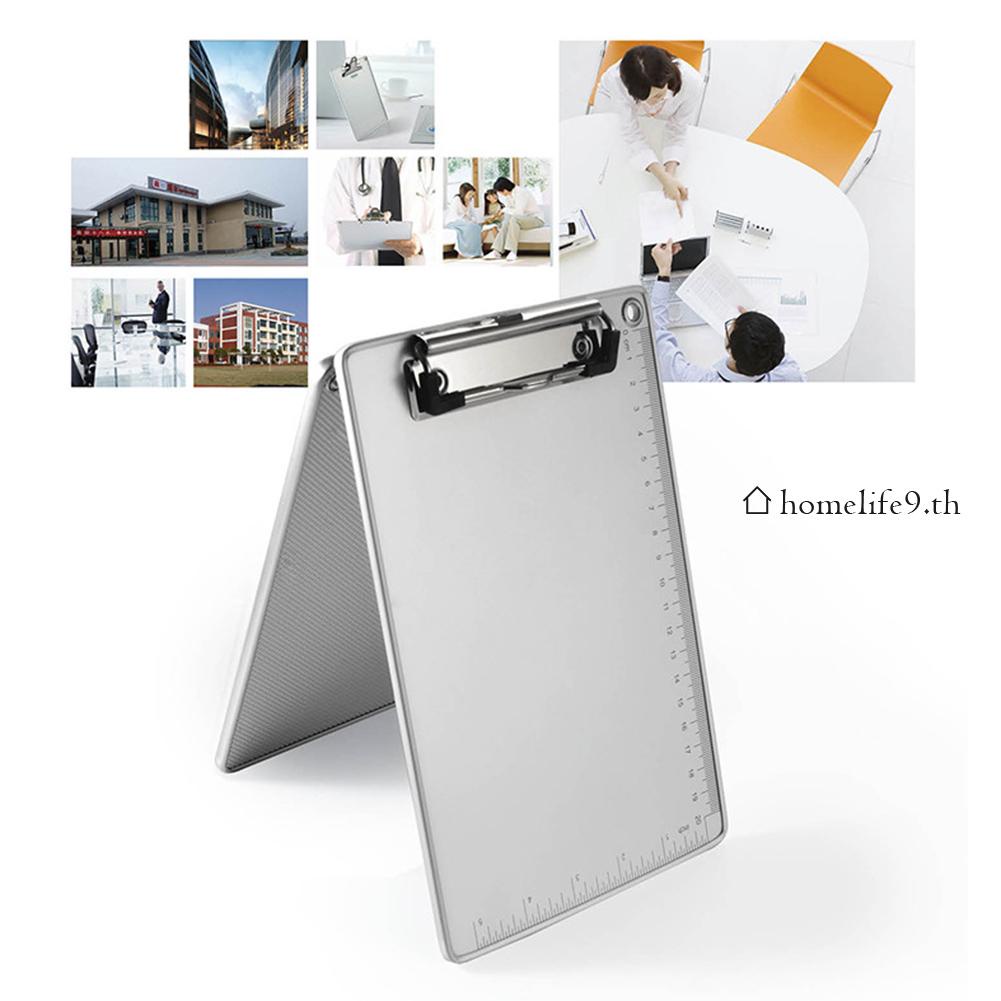 trumanss* Aluminum Alloy Clipboard Writing Board Clip File Folder ...