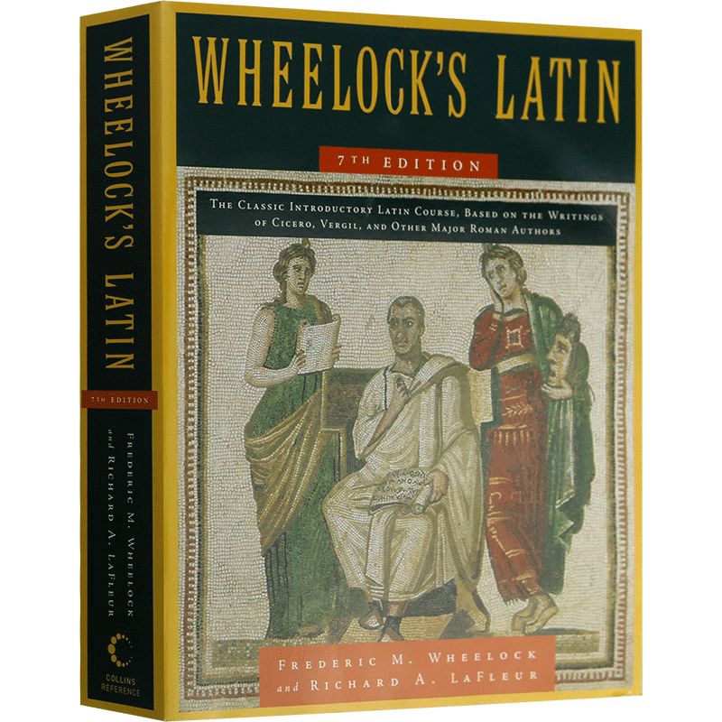 ของแท้เวย์ล็อคสอนภาษาละตินหนังสือภาษาอังกฤษต้นฉบับ Wheelock's Latin 7th ...