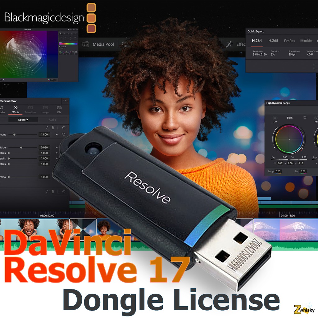 Blackmagic Design DaVinci Resolve Speed Editor ( Dongle License ...