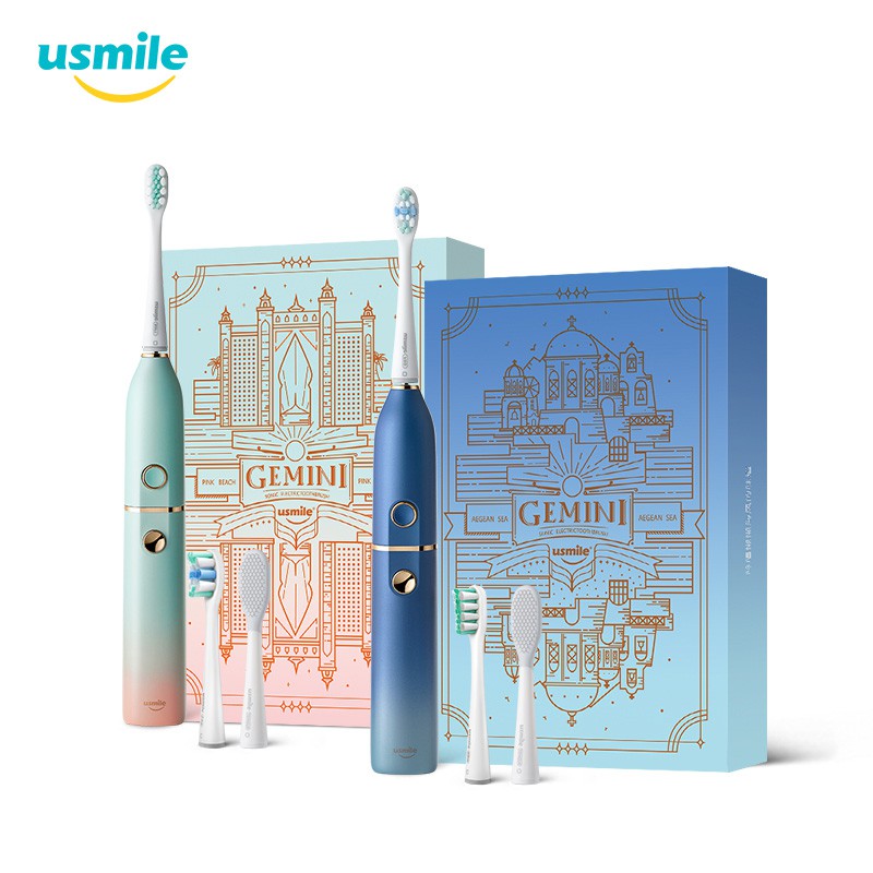 ∏♝แปรงสีฟันไฟฟ้า แปรงสีฟันไฟฟ้าโซนิค Sonic Electric Toothbrush กันน้ำ ...