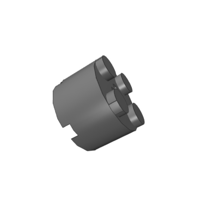 Lego part (ชิ้นส่วนเลโก้) No.6143 3941 6116 39223 Brick Round 2 x 2 ...