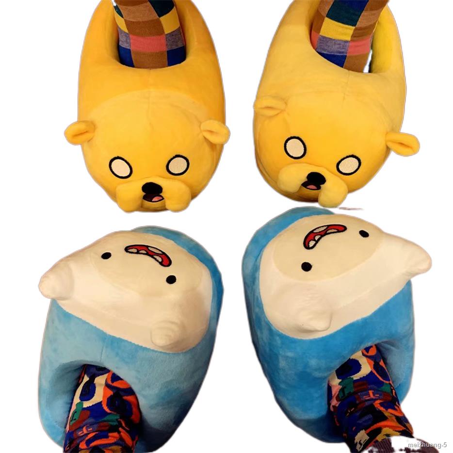 Women indoor Slippers Adventure Time Slippers Lovers Jake BMO Warm ...