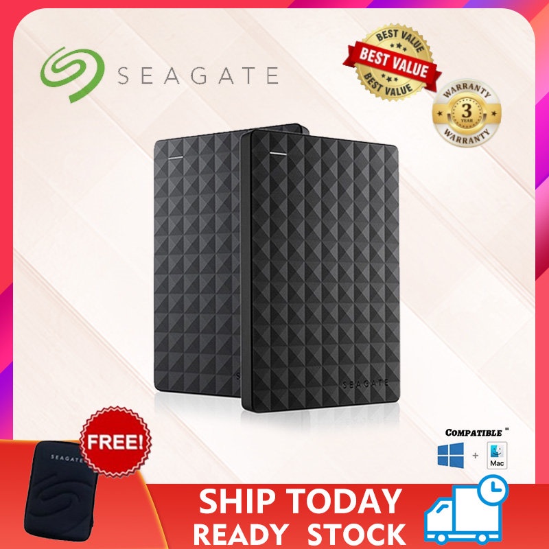 Seagate Expansion HDD 1TB 2TB Portable External Hard Drive Disk USB 3.0 ...