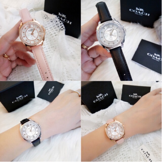 พร้อมส่ง แท้ ????????100% New Coach นาฬิกา สีทอง Coach 14503141 Women's ...