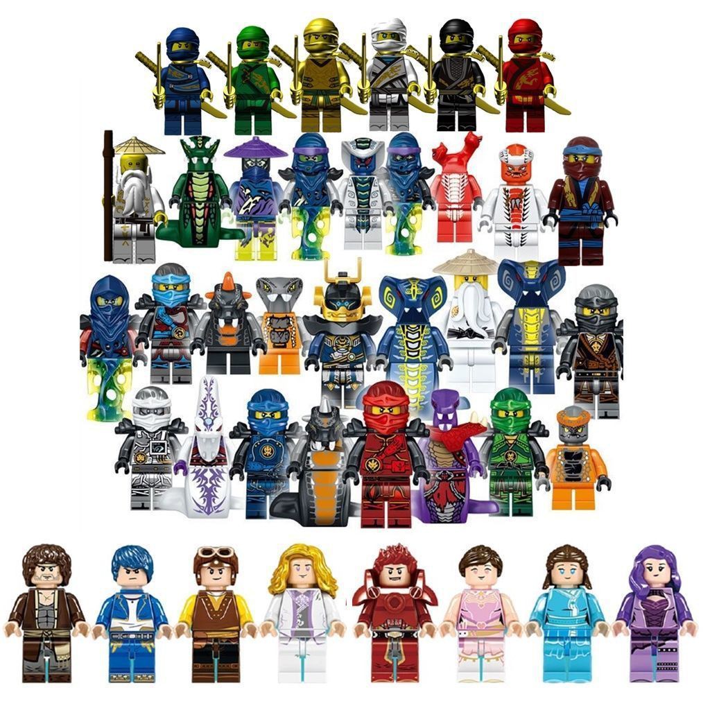 Douluo Dalu เข้ากันได้กับ Lego Phantom Ninja building blocks boy Tang ...