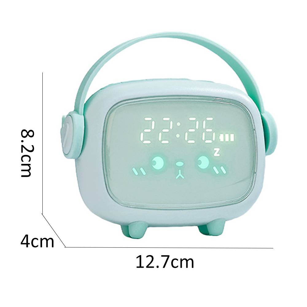 Present Cute Digital Clock Creative Time Angel Alarm Electronic Small ...