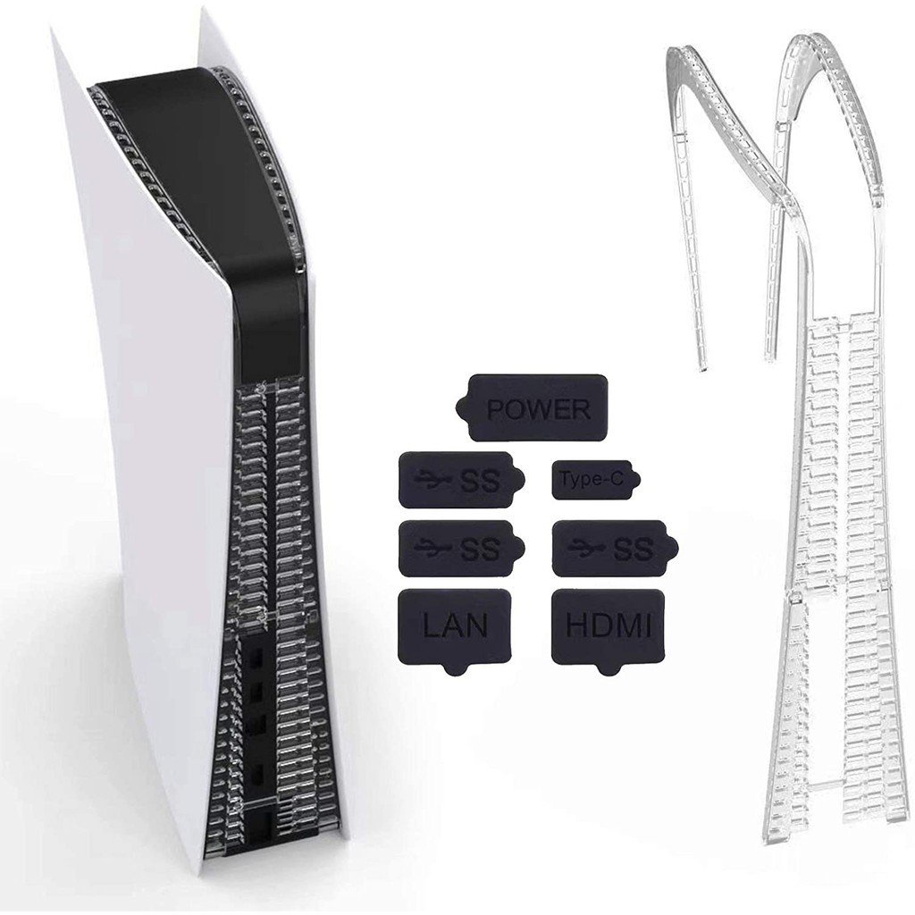 new2021KJH Dust-Proof Kit for PS5 Console (กันฝุ่นเครื่อง ps5)(กันฝุ่น ...