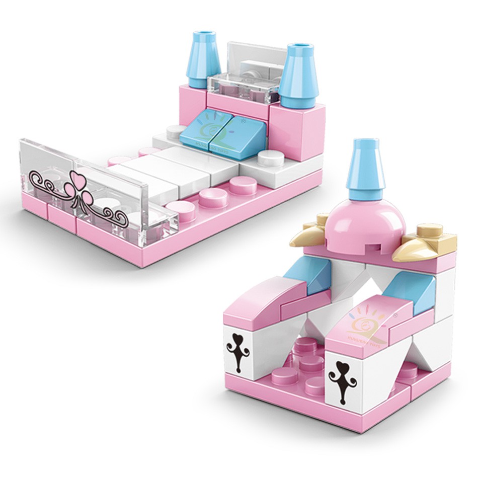 Building Blocks Ready Stock Compatible With Lego Universal Girl Series ...