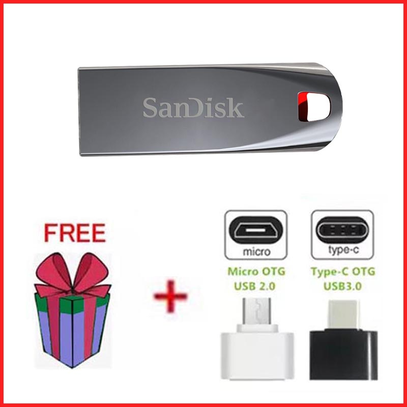 แฟลชไดร์ฟ SANDISK Flash Drive CRUZER FORCE USB3.0 (SDCZ71-B35 ...