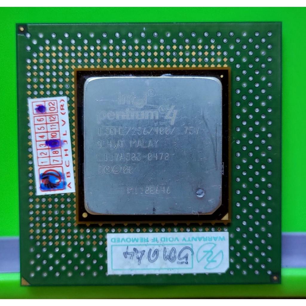 CPU Intel Pentium 4 Processor 1.50GHz/256/400/1.75V Socket PGA 423 ...