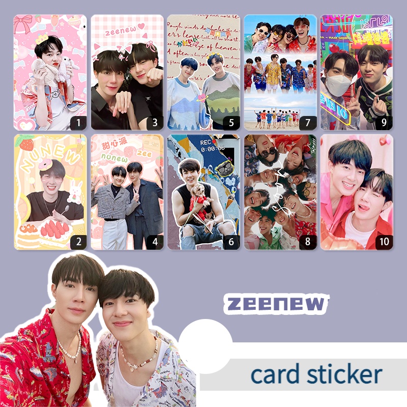 Zeenunew Cutie Pie สติกเกอร์การ์ด กันน้ํา 85.5 มม. 54 มม. 10 แผ่น ต่อ ...