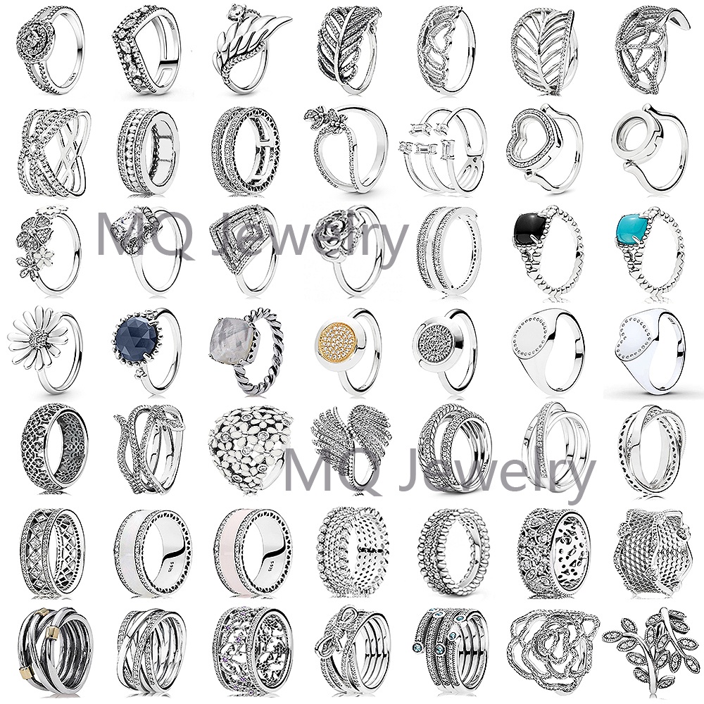 02 Popular In 2021 100 925 Sterling Silver Shiny Silver Ladies Jewelry Ring Free Wholesale ...