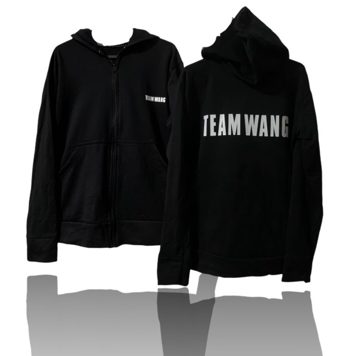 พร้อมส่ง เสื้อฮู้ดทีมหวัง Team wang JACKSON WANG GOT7 เสื้อกันหนาว แฟชั่น เสื้อฮู้ดมีซิป ฟรีไซด์ ...