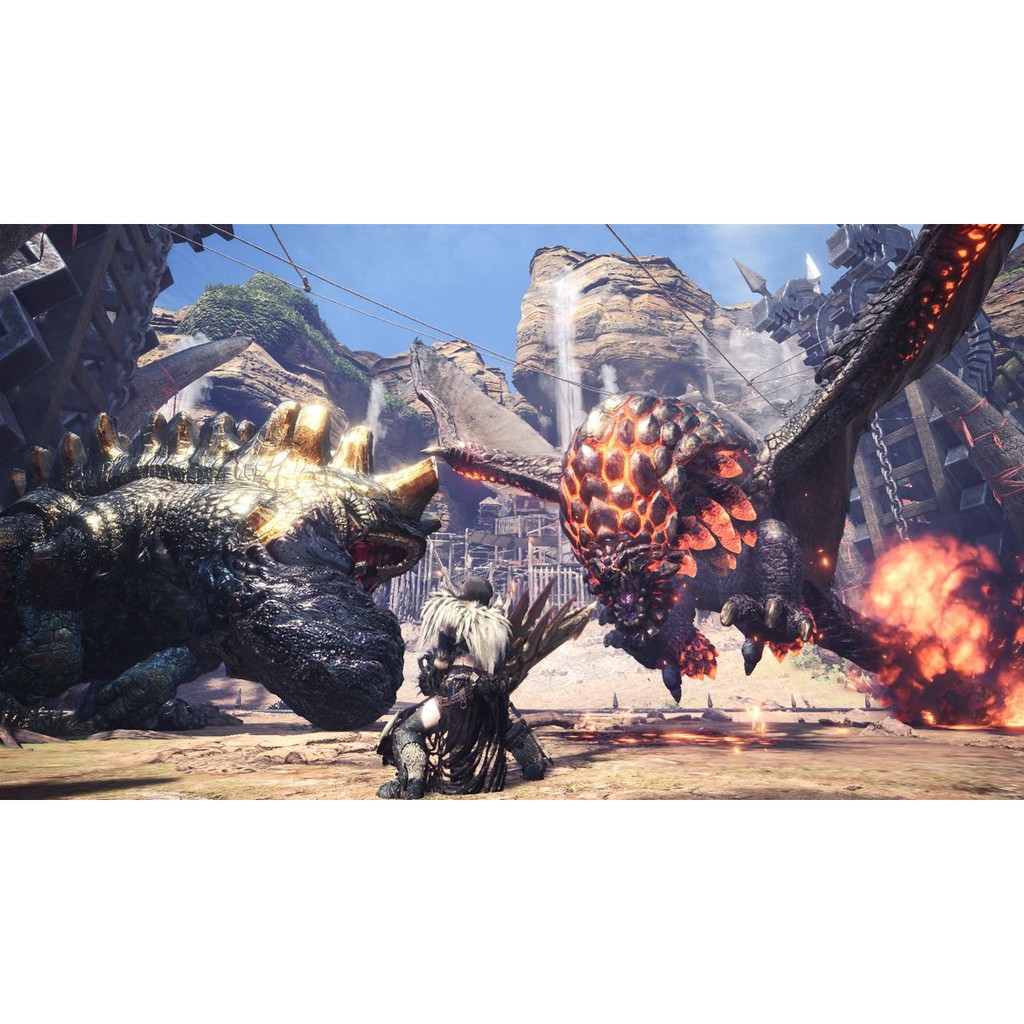 PS4 : Monster Hunter World [แผ่นแท้] [มือ1] [เกมส์ps4] [เกมps4] [game ...