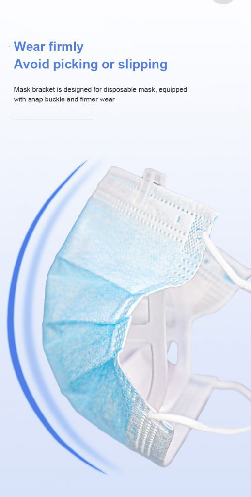 ฐานรองหน้ากากแบบมีหูคล้องรุ่นอัพเกรด ฐานรองแมส ซิลิโคนนิ่มรองหน้ากาก 3D ...