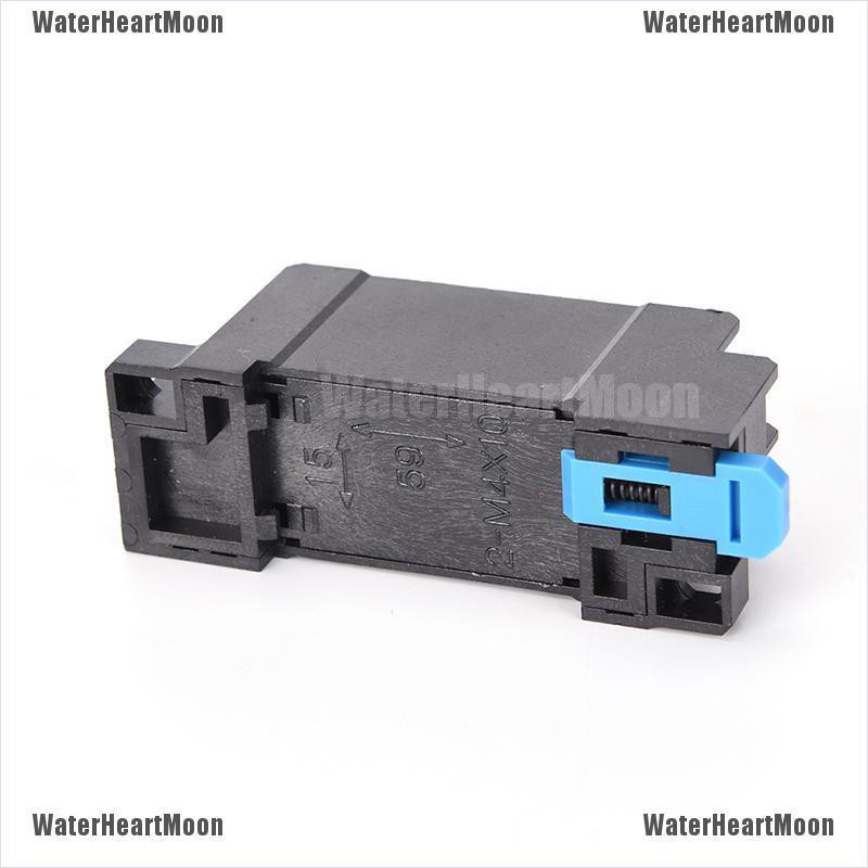 WaterHeartMoon 24VDC 5A Coil Power Relay MY2NJ HH52P-L 8 Pins 2P2T DPDT With Socket BaseHot ...