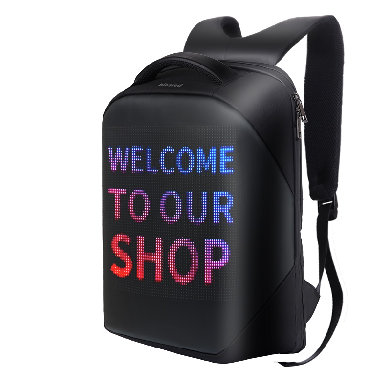 Newest 2021 LED Backpack 3.0 Waterproof WiFi Version Smart LED Screen ...