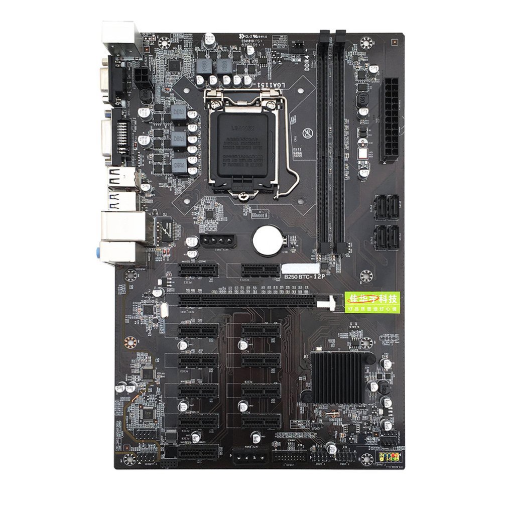 เมนบอร์ดFor Asus B250 MINING EXPERT 12 PCIE mining rig BTC ETH Mining ...