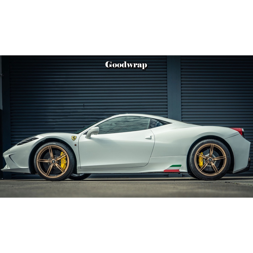 Colorflash Wrap film สีฟ้า ฟิล์มเปลี่ยนสีรถ สีรถยนต์ มอเตอร์ไซค์ ฟิล์มกันรอย กัน UV ฟิล์มติดรถ ...