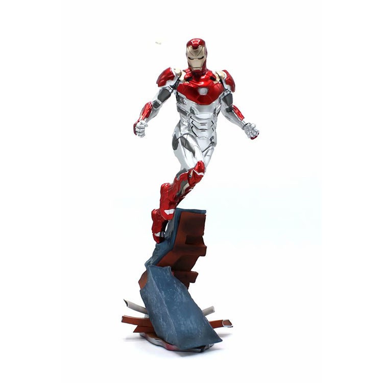 โมเดลตุ๊กตา Anime Brazil Plant 1/10 Spiderman Heroes Iron Man Mk 47 ...