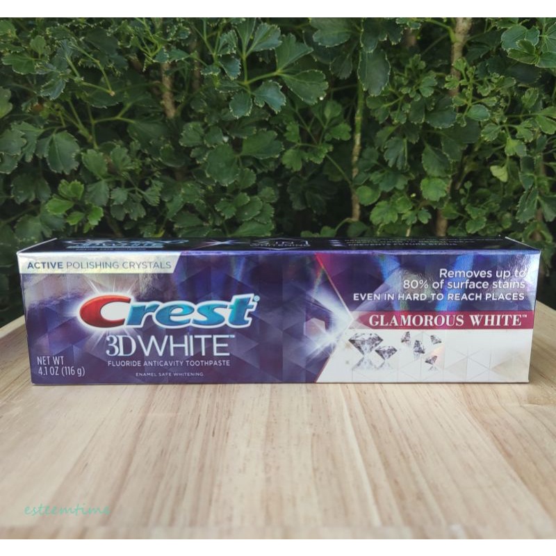 พร้อมส่ง Crest 3D White Luxe Glamorous White Toothpaste • 116g | Shopee ...