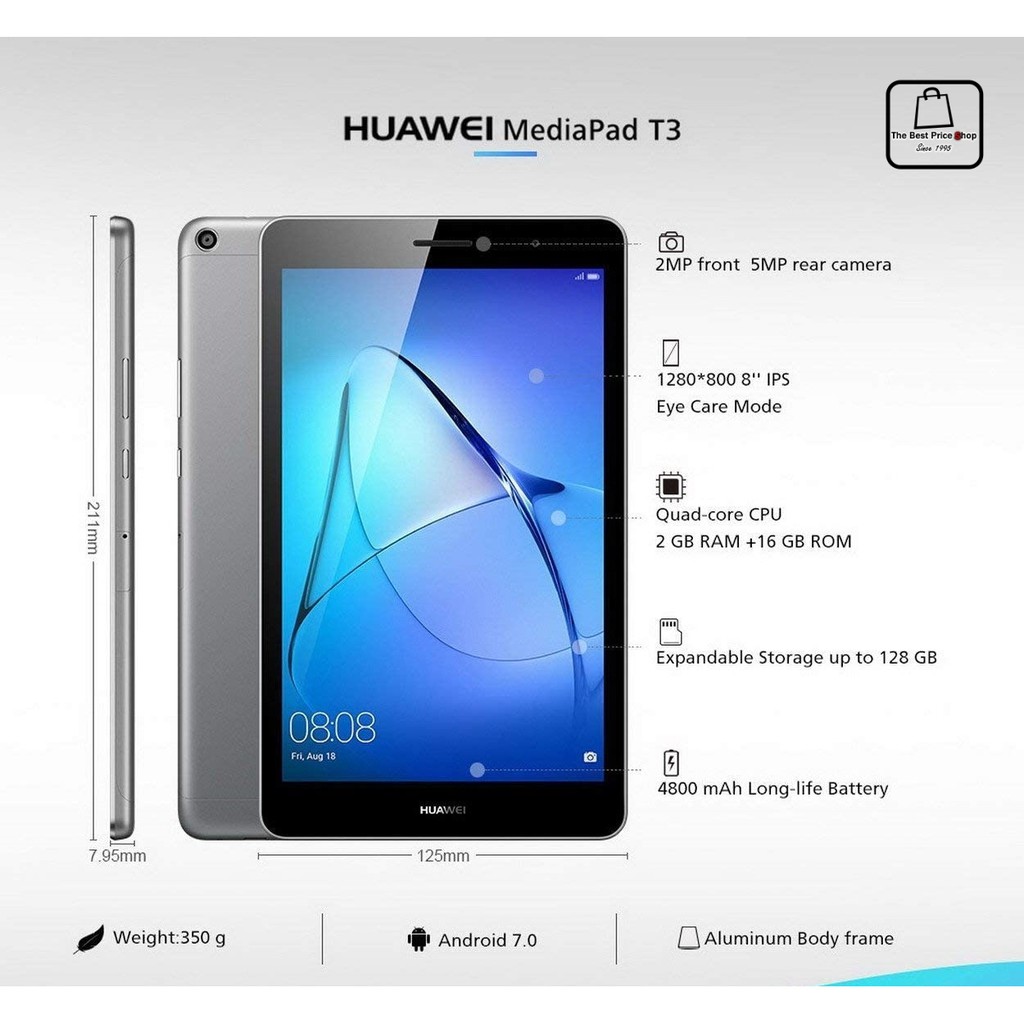 MediaPad T3 8.0 (แรม 2GB รอม 16GB ) - jphone888 - ThaiPick