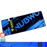 MOUSE PAD (เม้าส์แพด) NUBWO NP021 สีฟ้า - gentlemenzone - ThaiPick